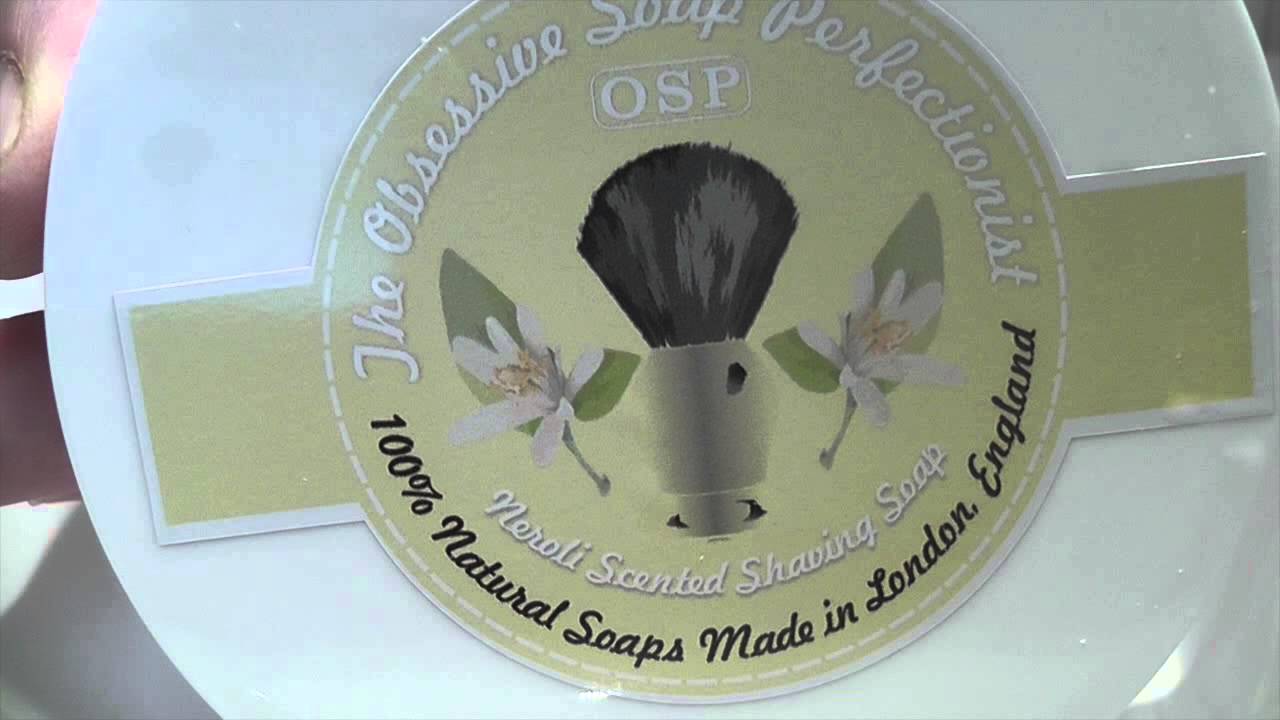 OSP Neroli Shaving Soap - YouTube