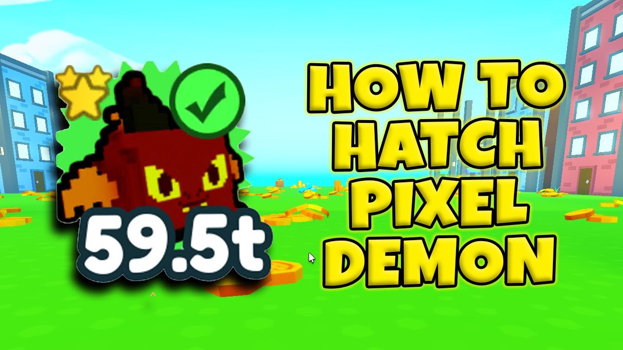 How to HATCH PIXEL DEMON - YouTube