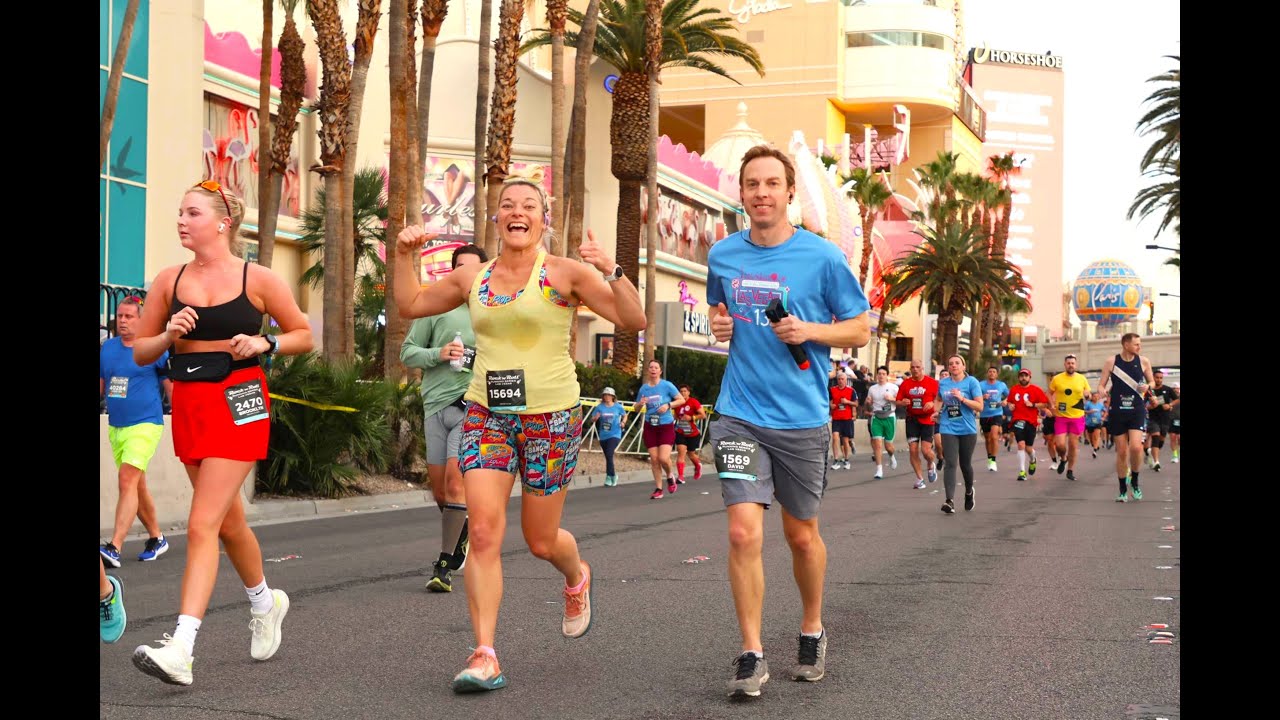 227 Half-Marathons! Rock N Roll Las Vegas Marathon! 7 years in a row ...