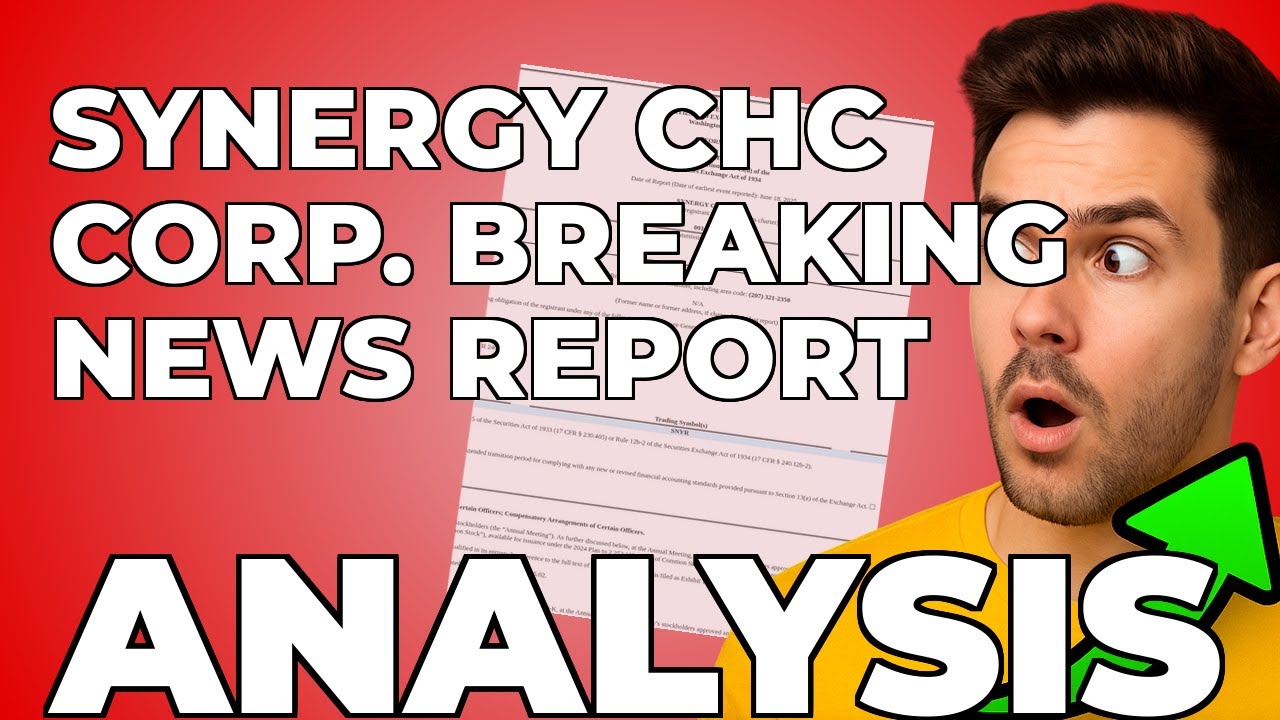 Synergy CHC Corp: Insiders Gain, But Is Something Amiss? - YouTube