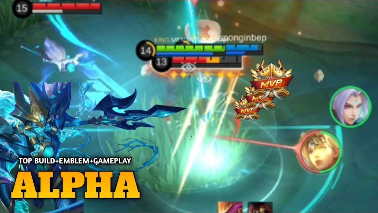 ALPHA BP GAMING HYPER MONTAGE BUILD+EMBLEM GAMEPLAY ALPHA - MOBILE ...