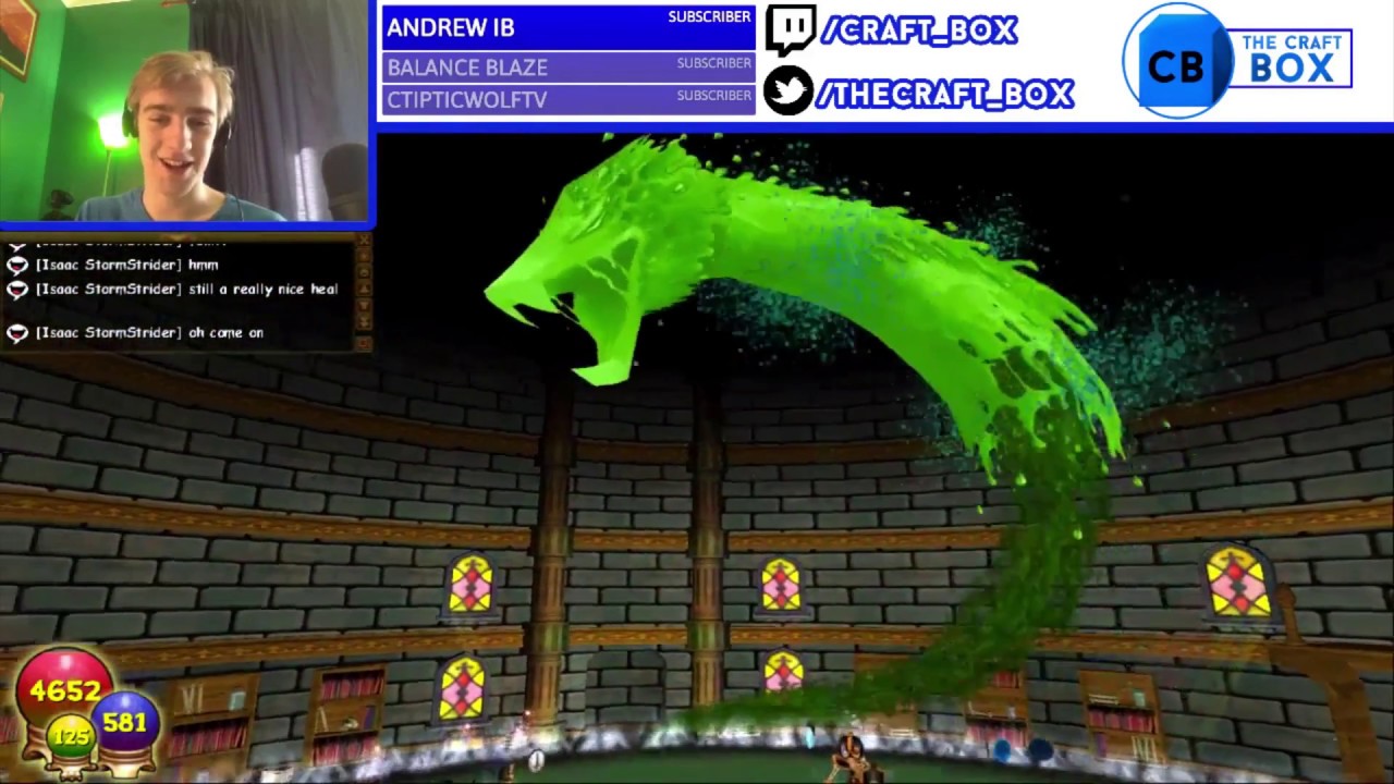 Wizard101 Stream Highlight | Getting Rattlebones Robe! - YouTube