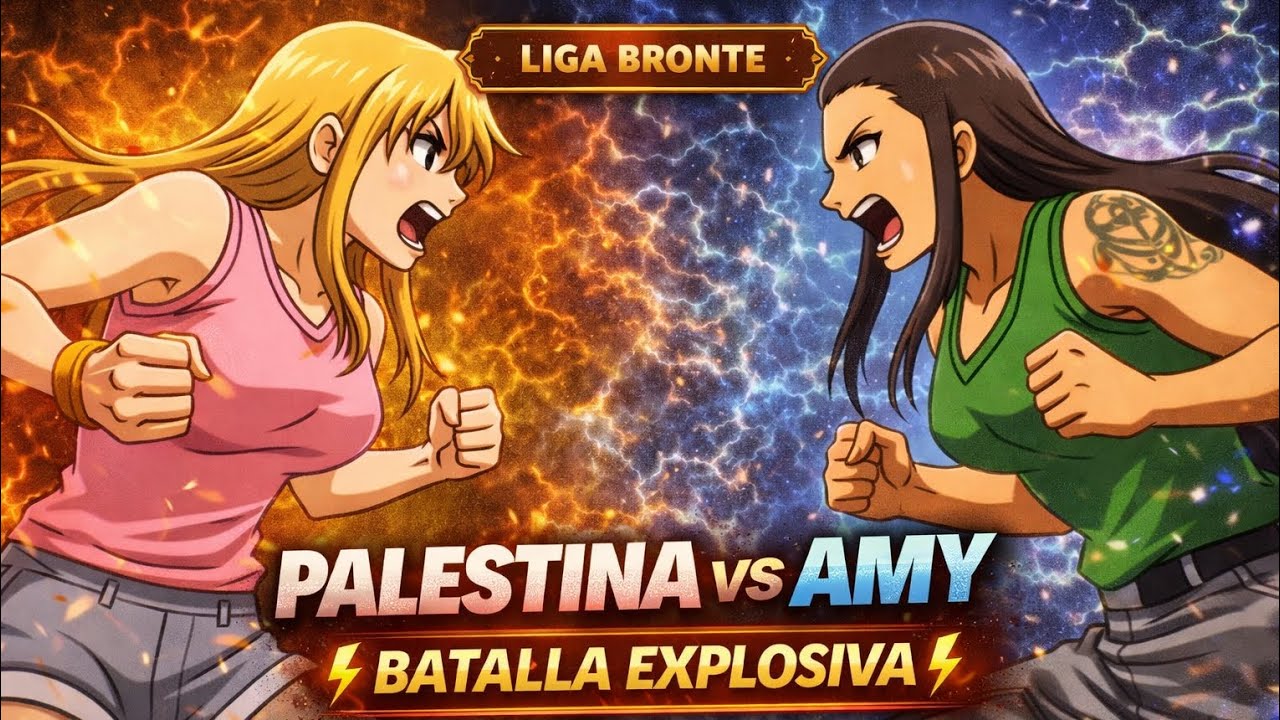 Palestina vs Amy 🔥 GLOW Wrestling Showdown | Liga Bronte 💥 Intense Face ...
