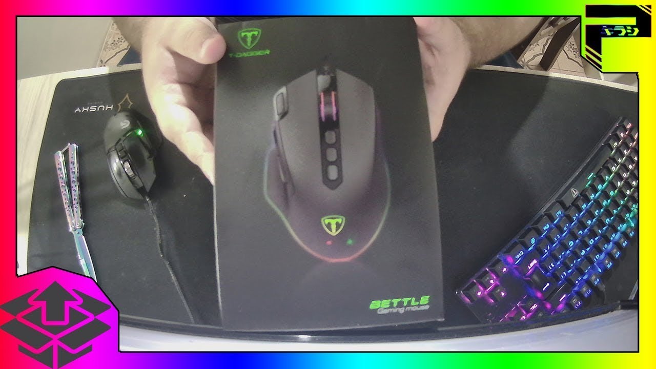 Unboxing - Mouse T-Dagger Bettle (+Impressões) - YouTube