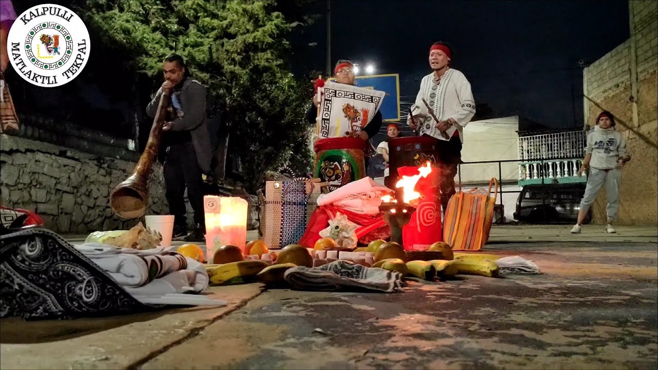 Renovación de PANTLI KALPULLI MATLAKTLI TEKPAL 🪶🐚🦅 🔥 - YouTube