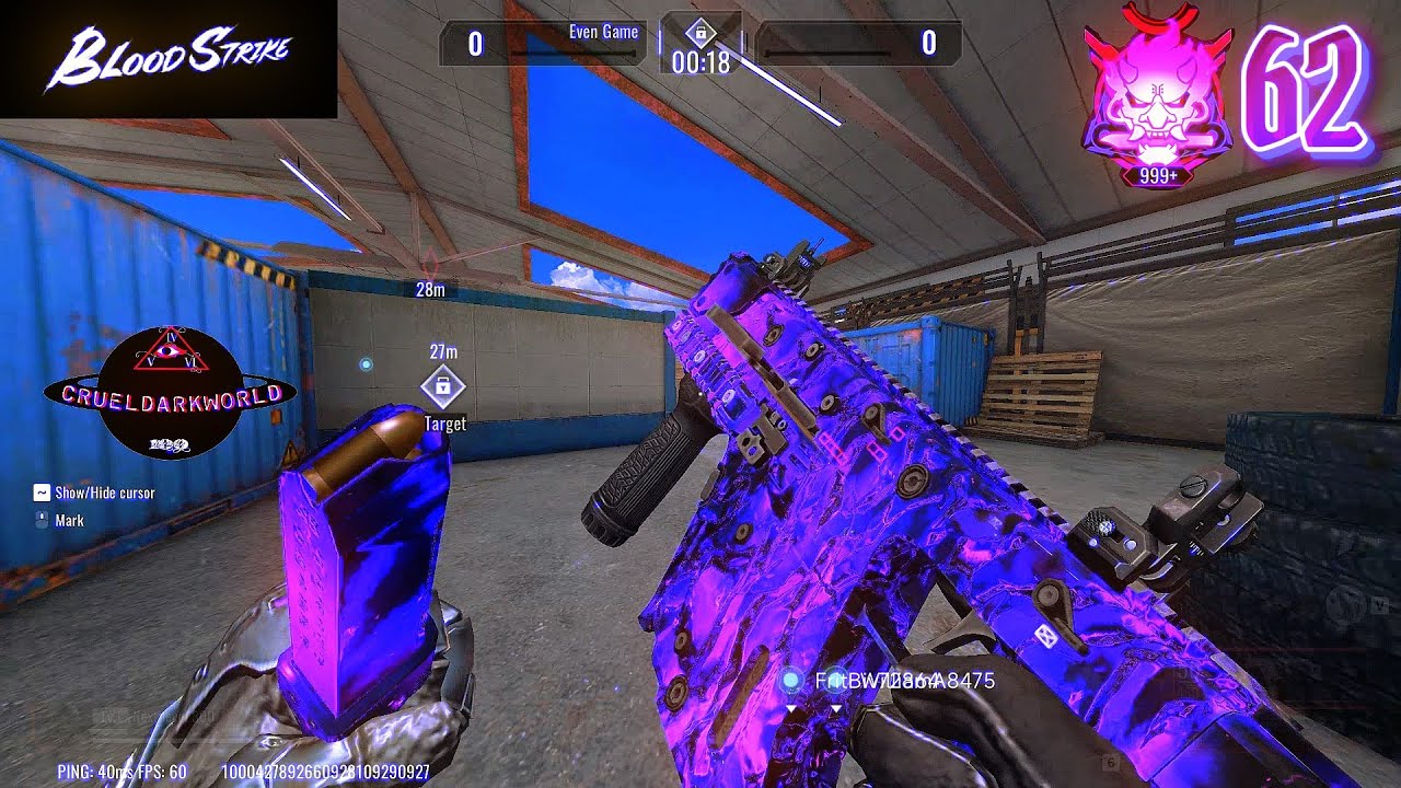 BLOOD STRIKE: 62 KILLS: LEGENDARY VECTOR VIOLET WRAITH 🔮 - YouTube