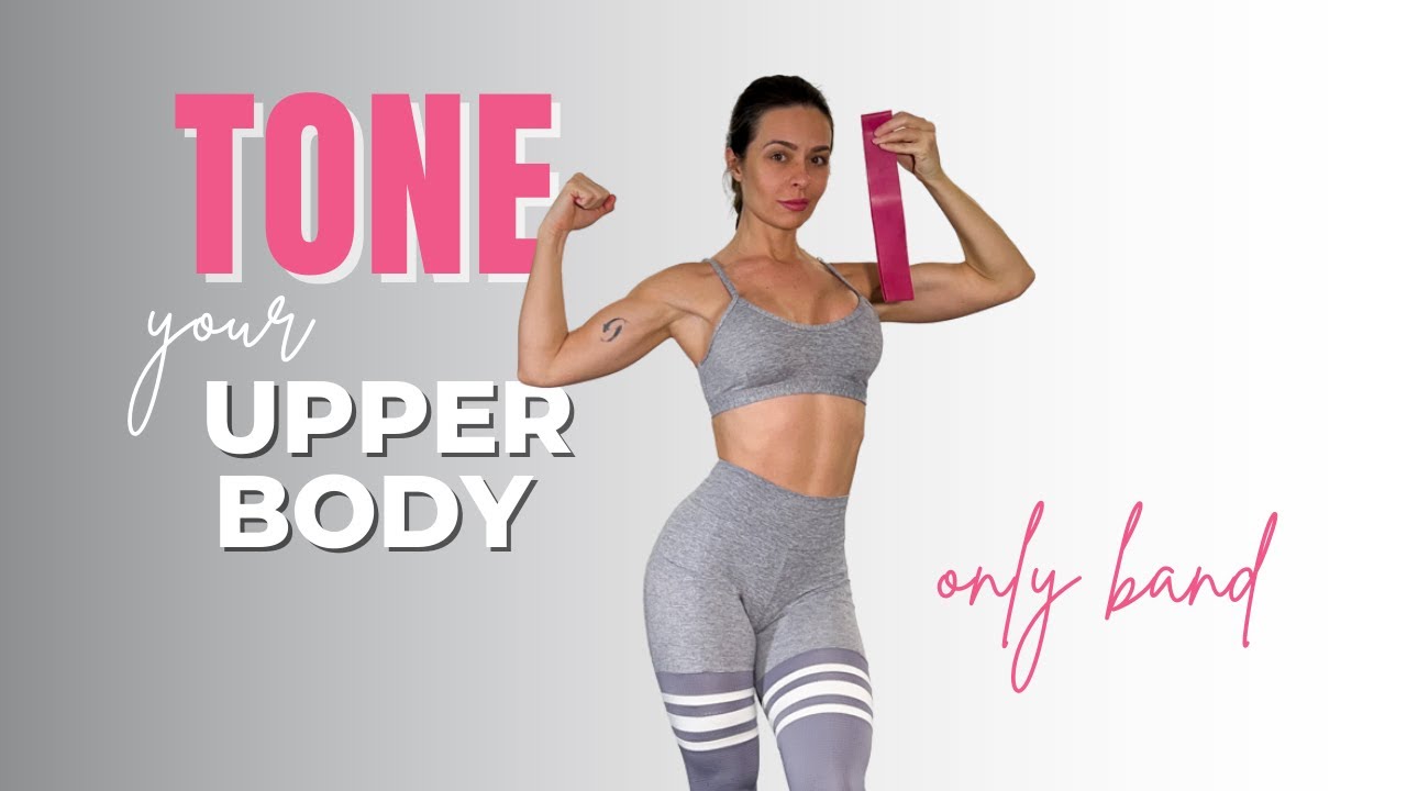 20 min workout UPPER BODY Mini BAND - YouTube