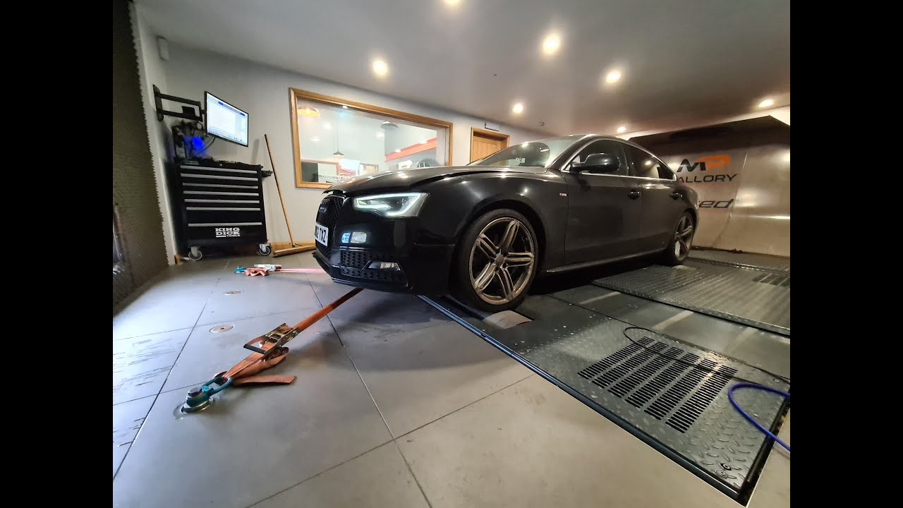 Audi TFSI tuning setup on the Ko4 Turbo! - YouTube