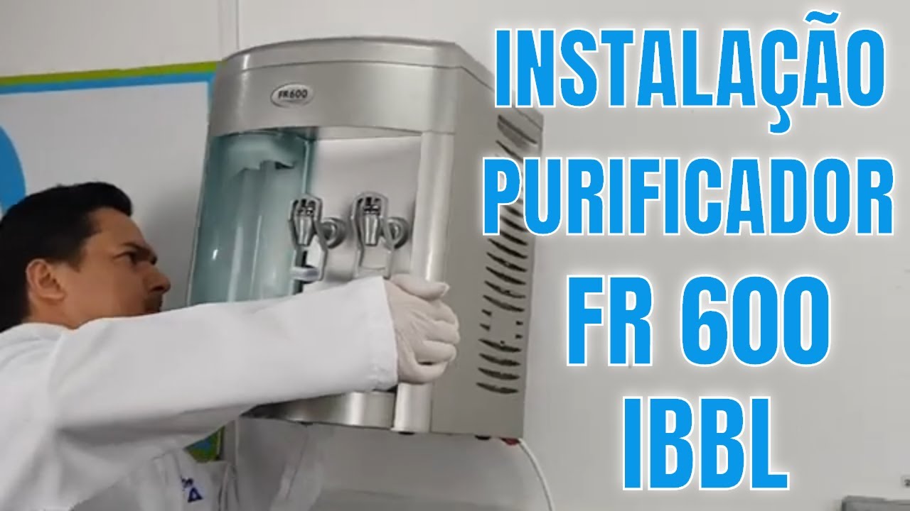 Como Instalar o Purificador Fr 600 Speciale Expert Exclusive IBBL - YouTube