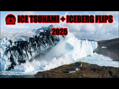 ICE TSUNAMI + ICEBERG FLIPS: 18 REAL Videos That Freeze Your Blood ...