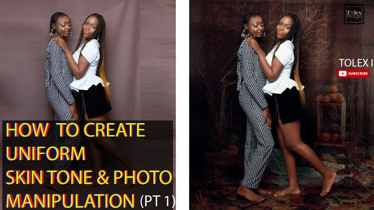 How to use Gradient map to create rich uniform skin tone and edit ...