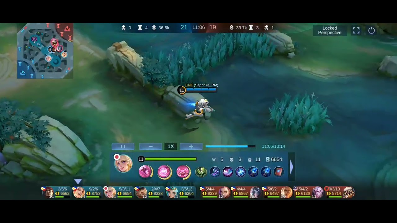 #mlbb #gameplay Kimmy 5 Man Set Full vision - YouTube