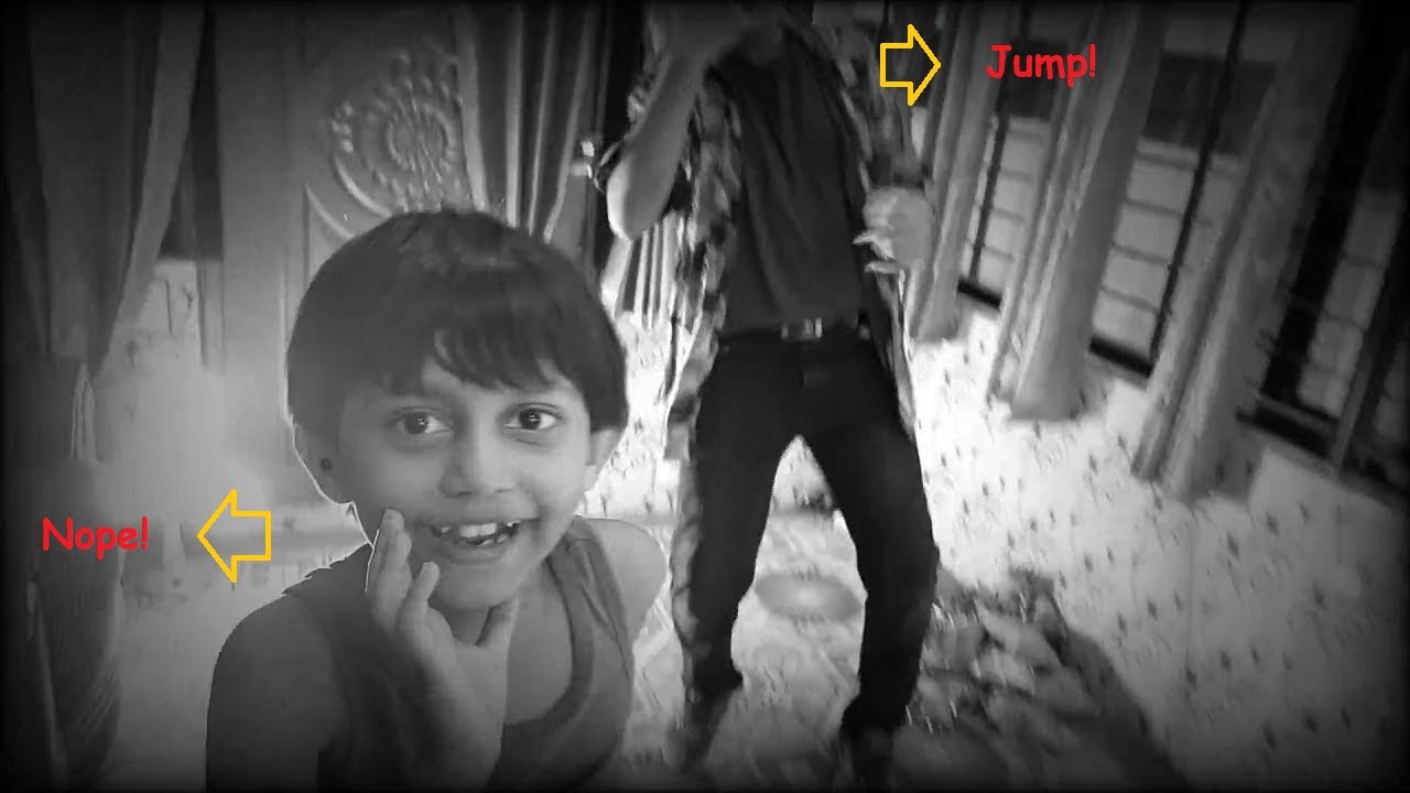 Funny Jumping Game To Win Snacks! - YouTube