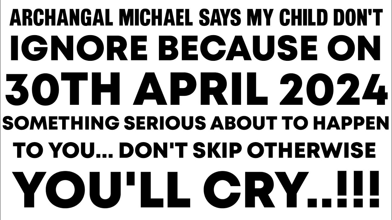 OMG 😱 ARCHANGEL MICHAEL CRYING FOR YOU BECAUSE SOMETHING HAPPEN IN 2 ...