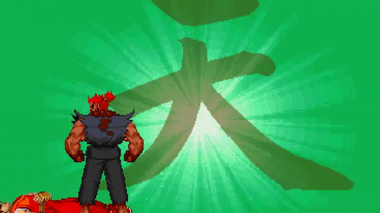 Street Fighter Alpha 3 : Akuma VS Guy - YouTube