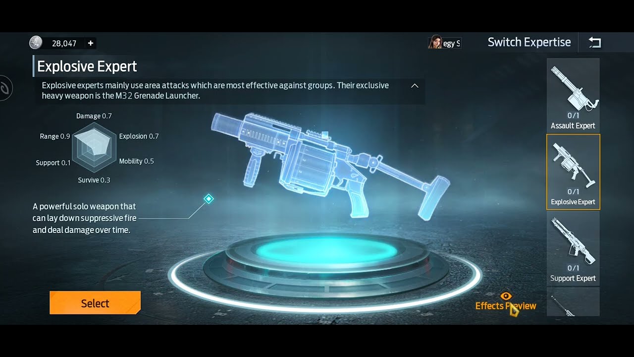 Undawn Select Best Expertise Assault Expert, Explosive, Support and ...