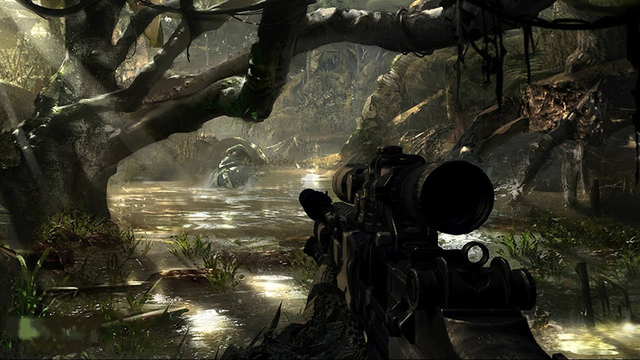 Amazing SNIPER Stealth Mission in African Jungle ! Call of Duty Modern ...