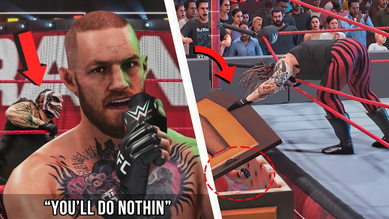 NOTORIOUS FIEND CRUSHES CONOR MCGREGOR'S DREAMS! | WWE 2K19 Universe ...
