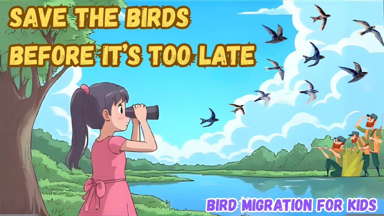 Why Birds Migrate? 🐦| Best Educational animated short video for Kids ...