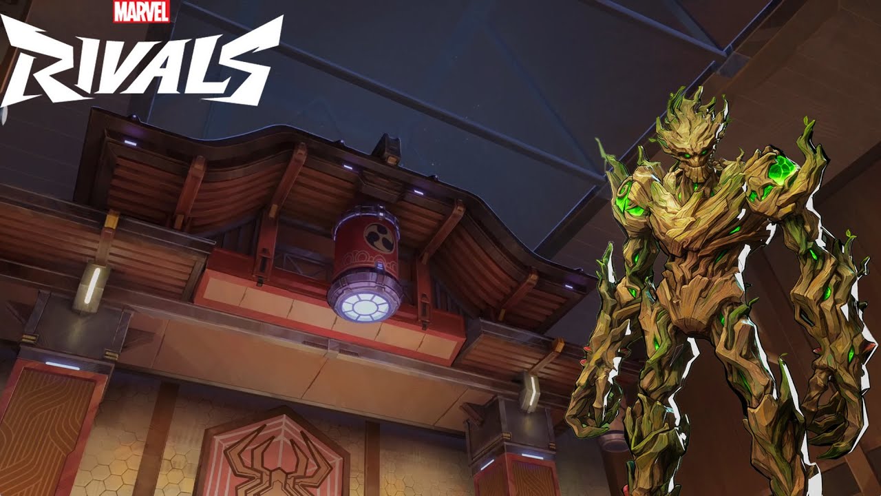 Marvel Rivals - Groot Gameplay - YouTube