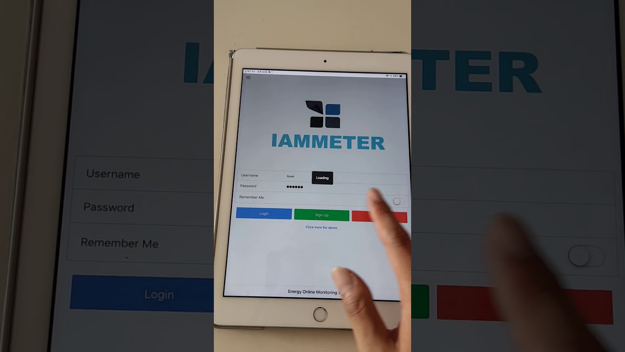 IAMMETER App Demo - YouTube