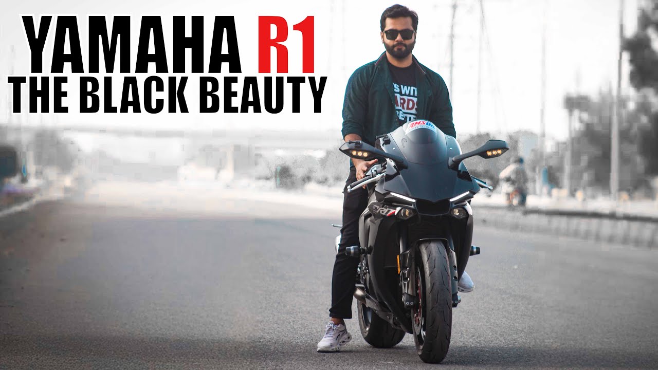 Yamaha R1 The Black Beauty | Unleashing the Beast - YouTube