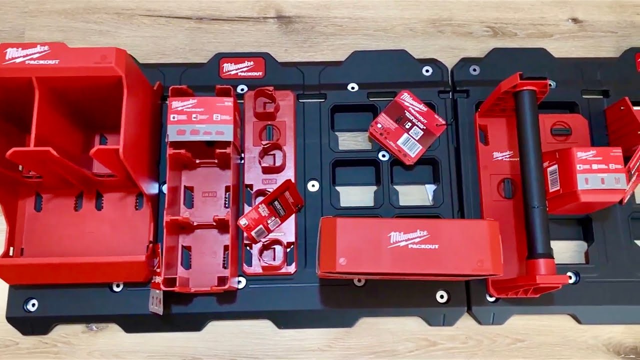 Milwaukee PACKOUT Shop Storage Unboxing - YouTube