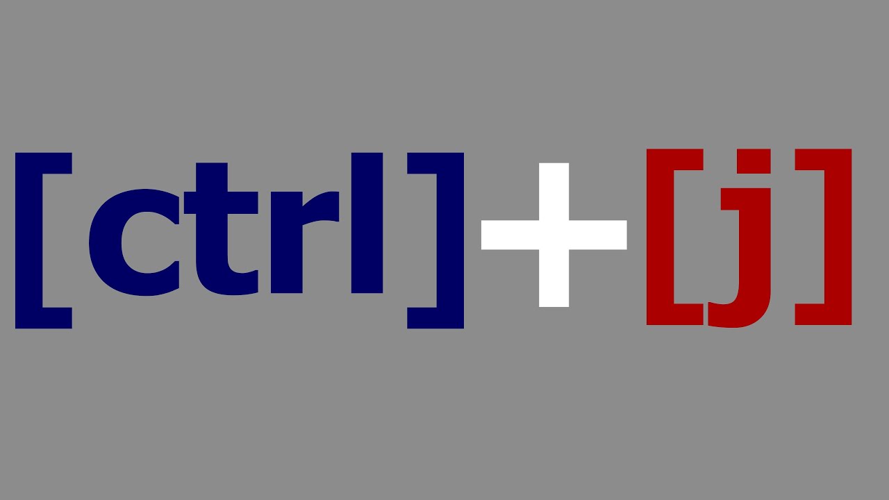 Ctrl+J Trailer - YouTube