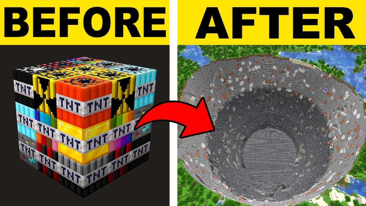 I Exploded Minecraft's Most Dangerous TNT'S! - YouTube