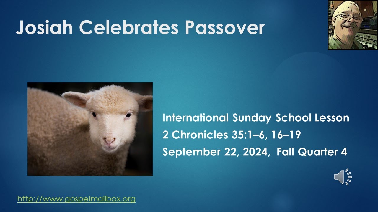 International Sunday School Lesson September 22, 2024 - YouTube