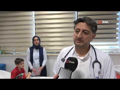 Kayseri Şehir Hastanesi hastalara umut oluyor: Minik Yusuf sağlığına kavuştu!