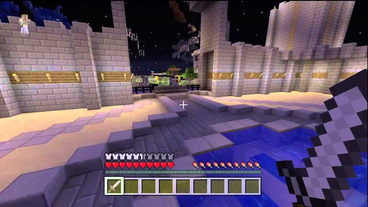 FOR NARNIA! - Minecraft (Xbox 360) Castle Siege w/ Youtubers - YouTube