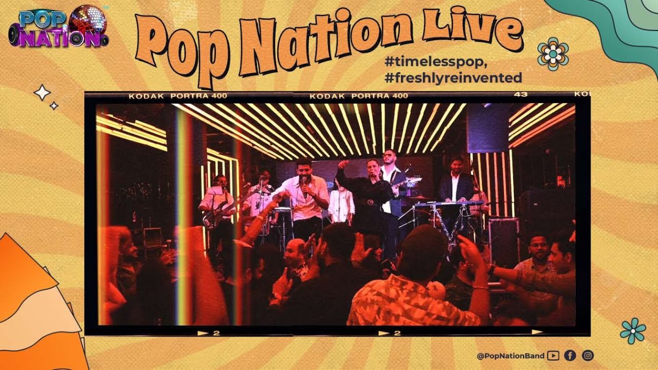 Pop Nation Live | Club Showreel | English - Hindi Retro Live - YouTube