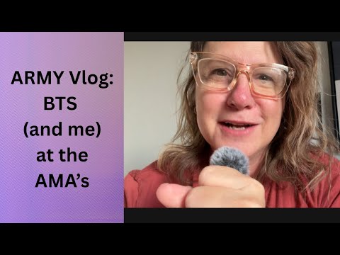 BTS ARMY VLOG: A Night at the AMA’s