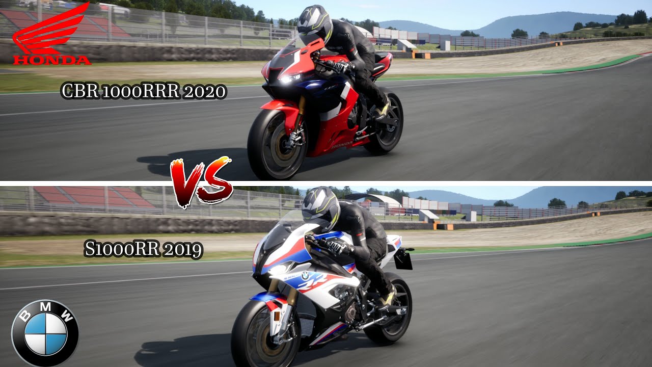BMW S1000RR VS Honda CBR 1000RRR Fireblade SP 2020 || One On One Battle ...