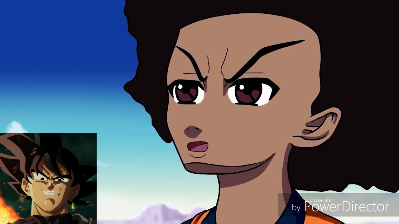 THEE Goku Black reacts to boondocks Z - YouTube