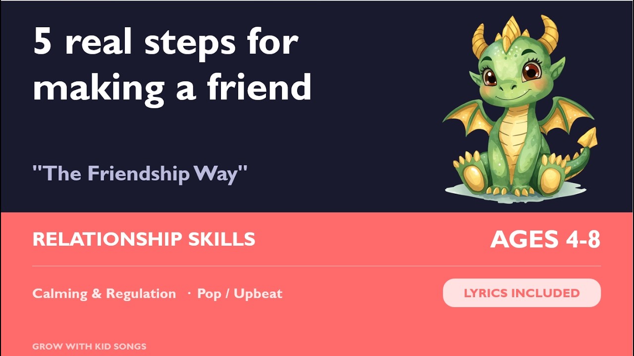 The Friendship Way | 5 Simple Steps for Making Friends & Social Skills ...