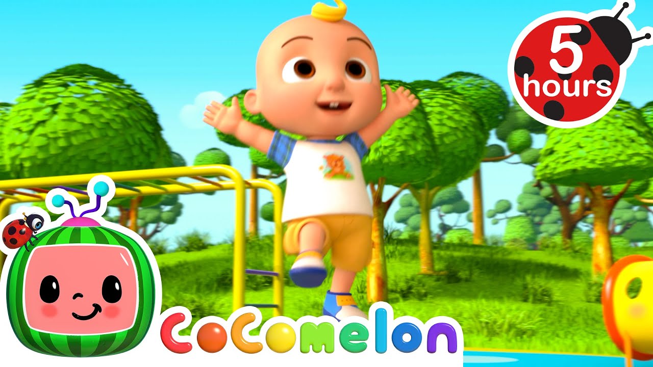 🌳JJ Play Outside Song🛝+ More! | CoComelon - JJs Animal Time | Moonbug ...