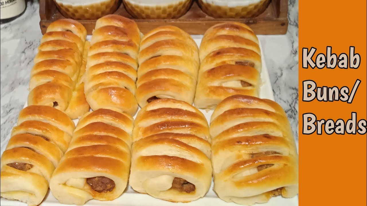 Kebab Bread/Buns | Bun Kabab | Dinner Rolls | Afternoon Snack | Hi-Tea ...