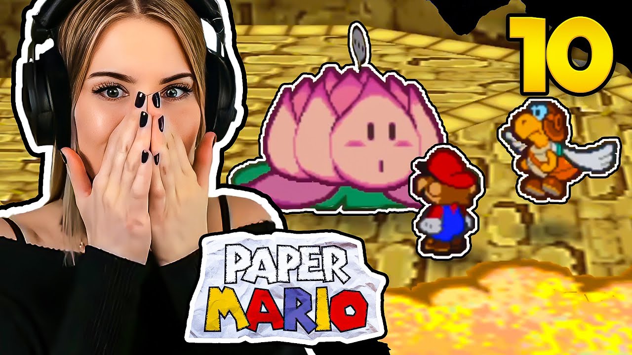 Who would HURT these flowers?! - Paper Mario - first playthrough part ...