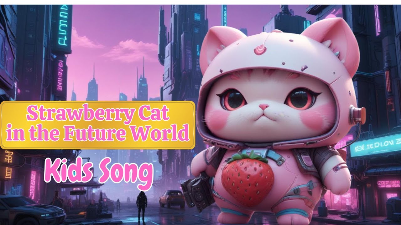 Strawberry Cat has just landed in the FUTURE WORLD | Must Listen this ...