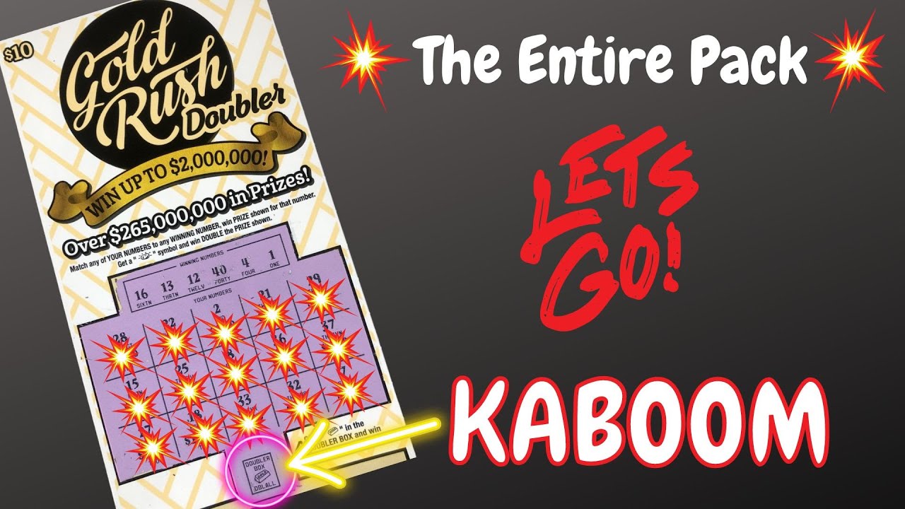 WIN ALL | GOLD BAR FOUND | GOLD RUSH DOUBLER | FLORIDA LOTTERY - YouTube