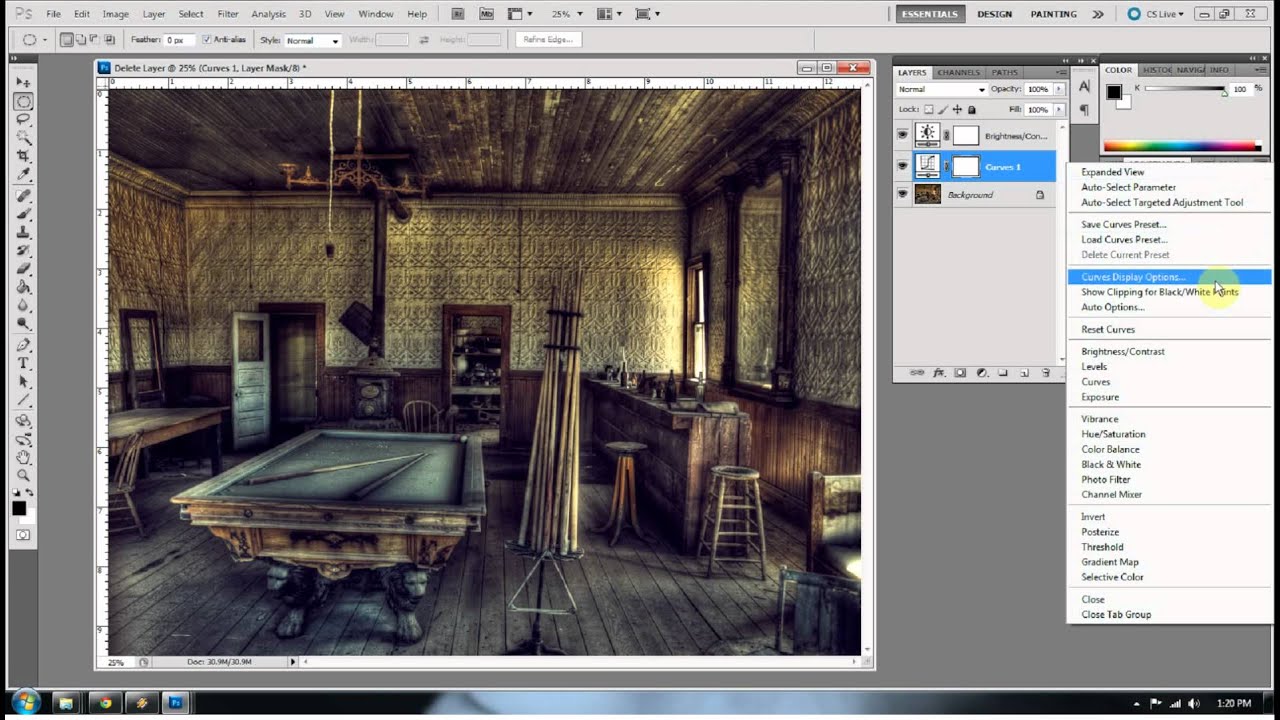 Cross Process Photoshop Effect - YouTube