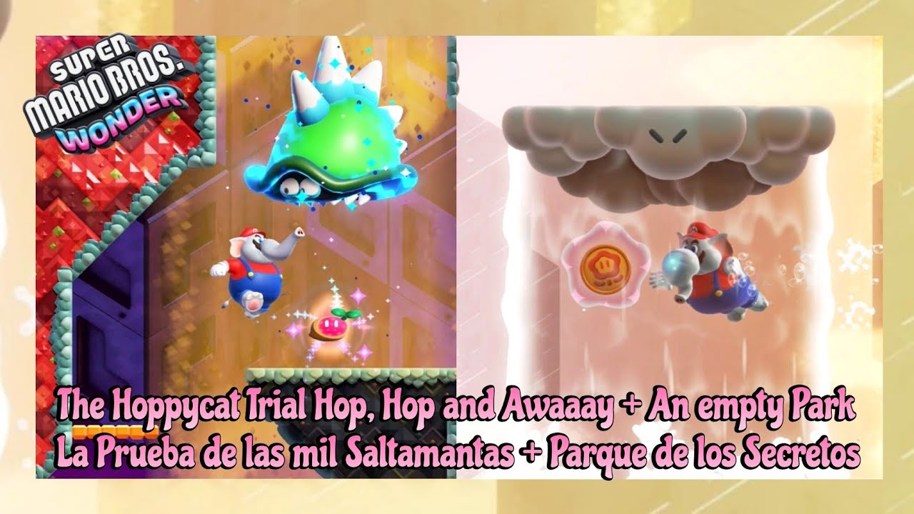 The Hoppycat Trial Hop, Hop and Awaaay + An empty Park | Super Mario ...