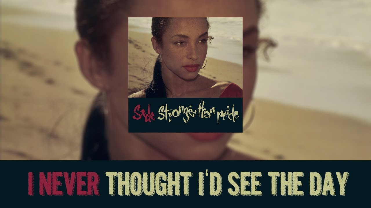 Sade - I Never Thought I'd See The Day Reaction - YouTube