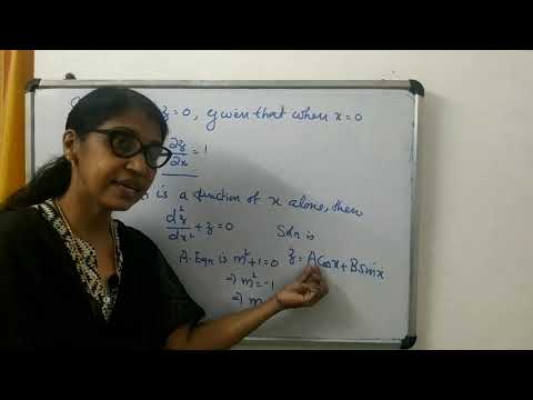 Solution of pde by Direct integration - YouTube