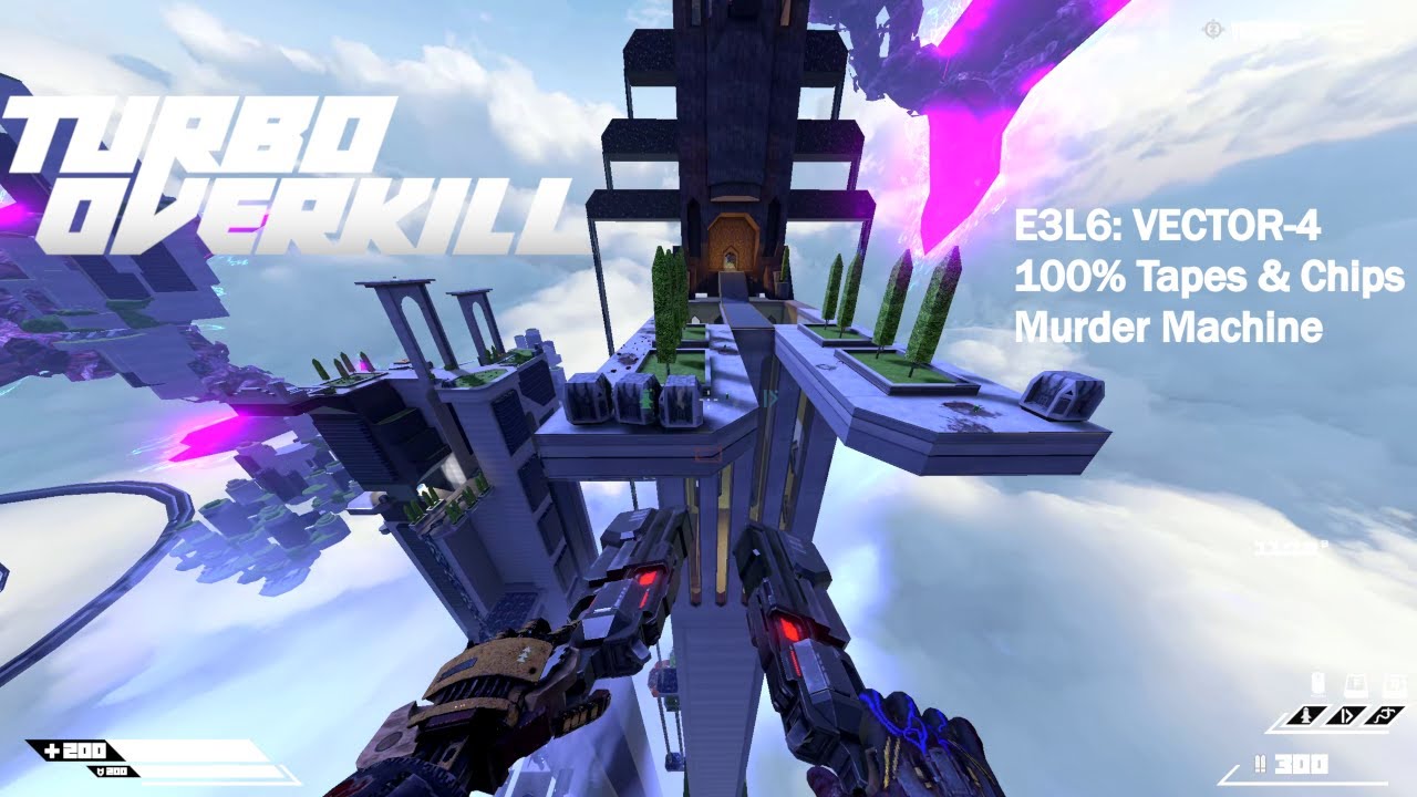 Turbo Overkill - E3L6: Vector-4 (Murder Machine, 100% Tapes/Chips ...