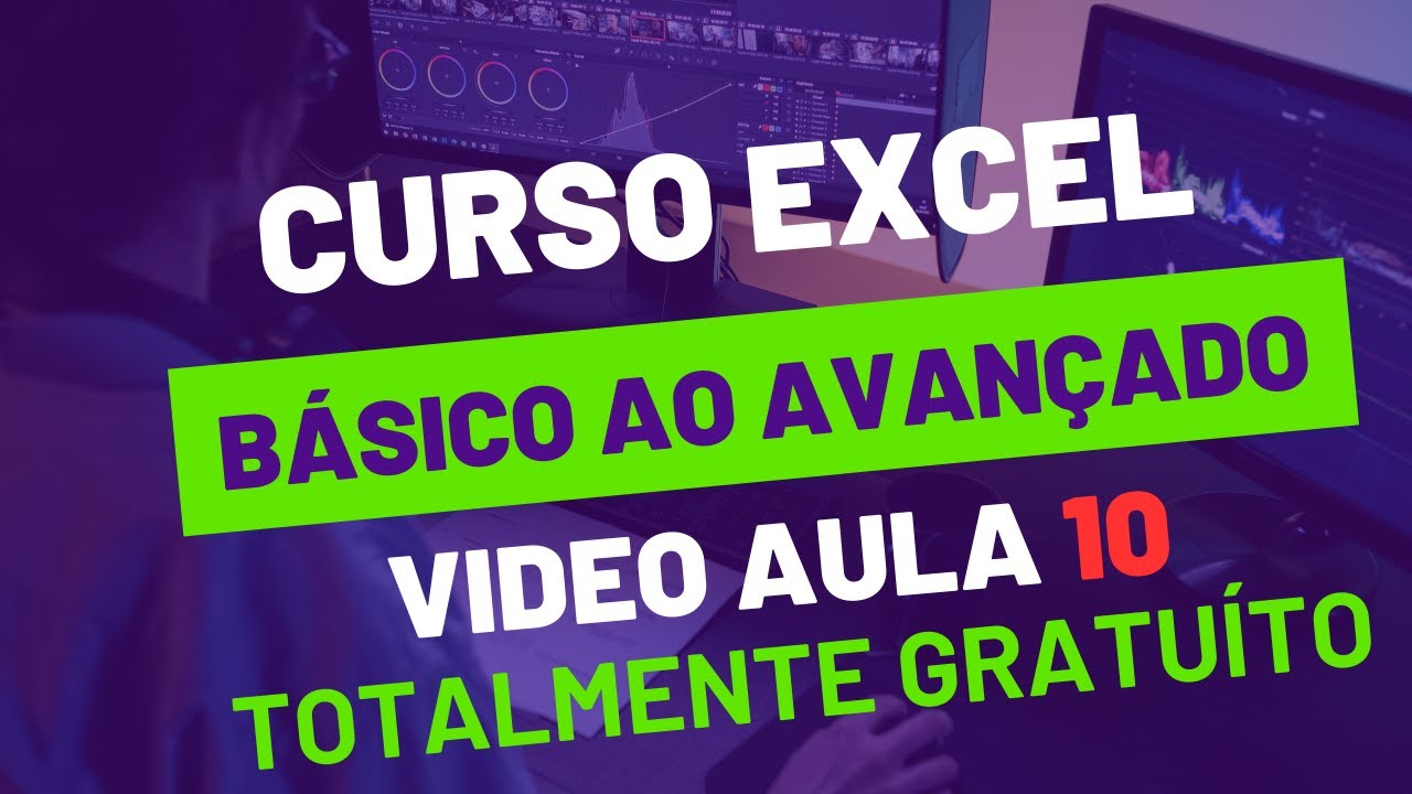 Curso Excel Básico e Iniciantes ao Avançado. Video Aulas Gratuitas ...