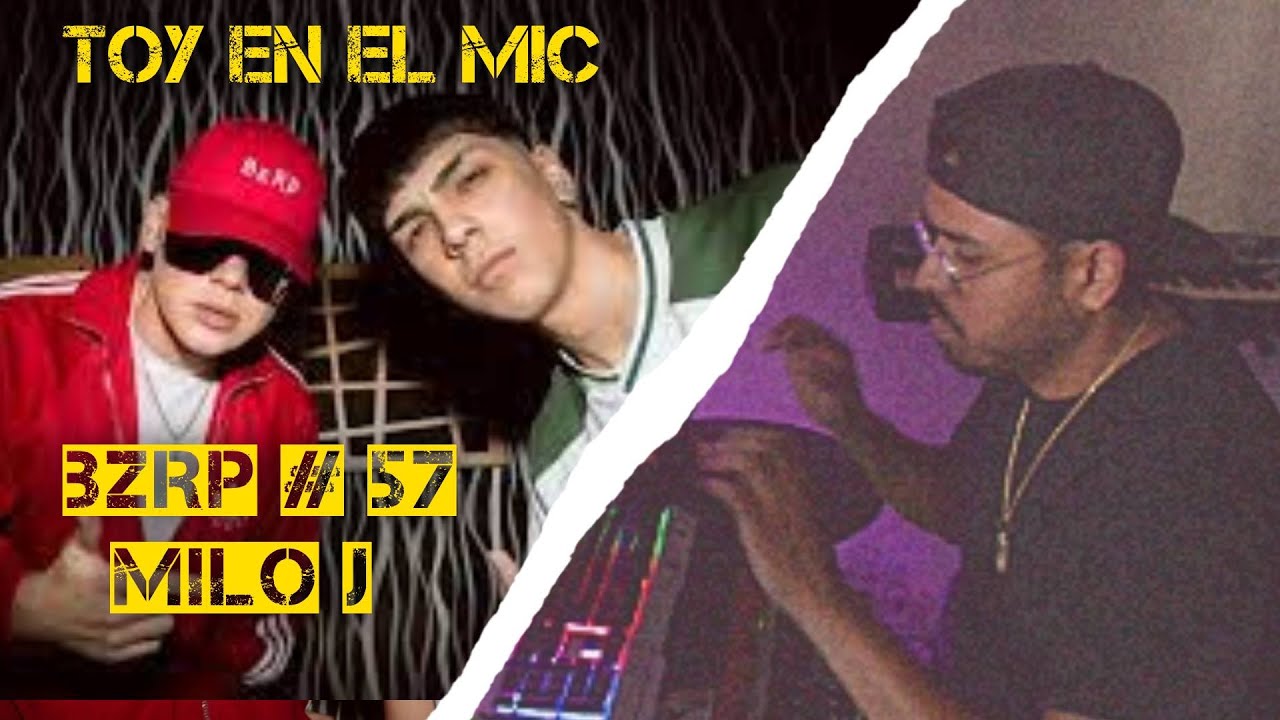 Mexicano Reacciona a " Toy en el Mic" MILO J || BZRP Music Sessions #57 ...