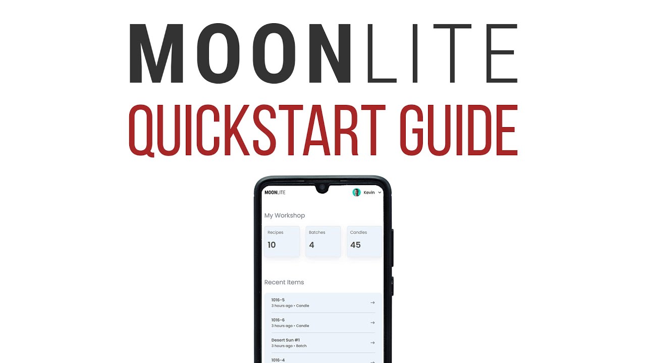 MoonLite Quickstart Guide - YouTube